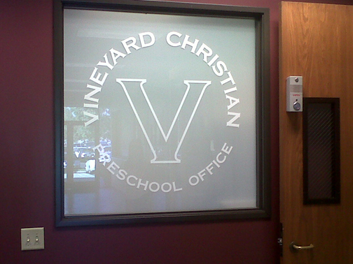 Window Letters, Decals & Graphics - Orange County Signs